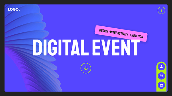 Digital Event Genially Templates